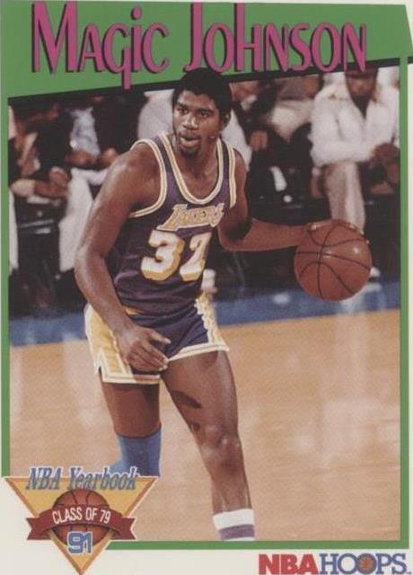 1991-92 NBA Hoops - Magic Johnson #321 for sale | eBay