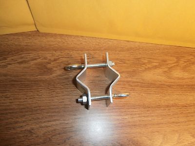 15-827 Philmore 2 Way TV Antenna Guy Wire Mast Clamp w/eyebolts,NOS 15 ...