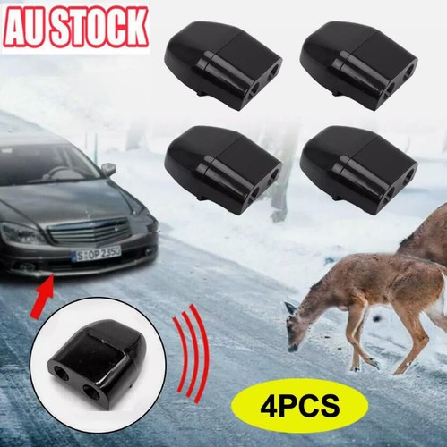2 PAIRS 4PCS SONIC ANIMAL REPELLER SHOO WHISTLE DEER ROO KANGAROO ALERT ...