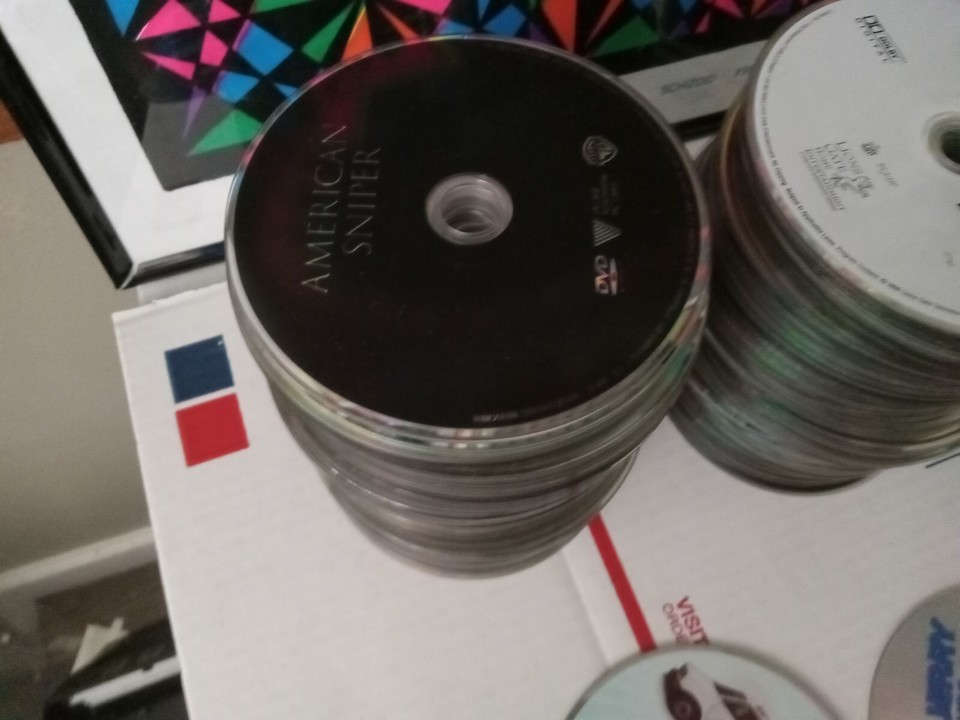 Lot Of 500+ MOVIES Loose Dvds Great Titles Good Material Assorted ...