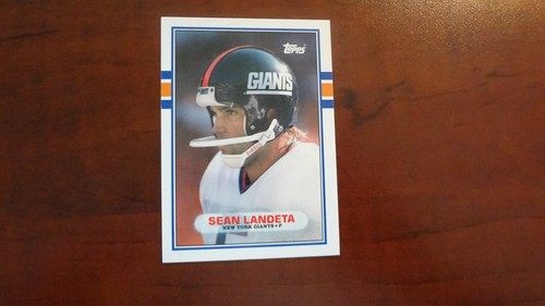 1989 TOPPS TRADED #100T SEAN LANDETA FOOTBALL CARD | eBay