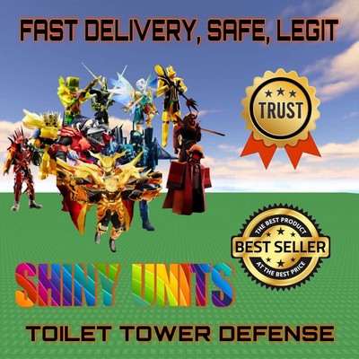 SHINY UNITS | OFFER | Toilet Tower Defense | TTD | Cheapest and Fast | eBay
