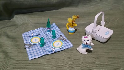 Barbie Pretty Treasures Picnic Set 1995 #13760 Complete Mint Set! | eBay