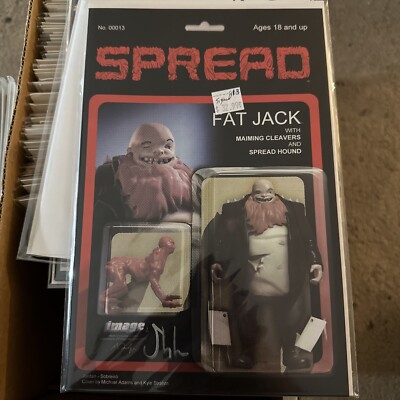 Spread #13 NM Fat Jack Action Figure Variant Signed Image Comics NICE ...