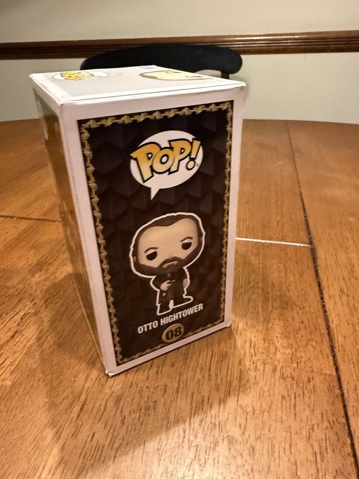 RHYS IFANS SIGNED OTTO HIGHTOWER FUNKO POP 08 HOUSE OF DRAGONS JSA ...
