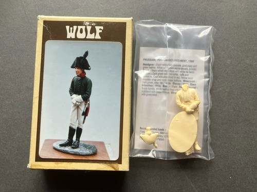 WOLF 1/32 Model Figure Kit Private Napoleonic Prussian Private Foot ...