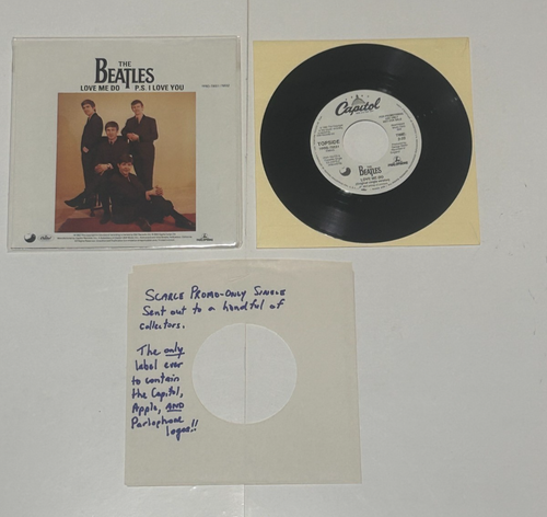 The Beatles ( LOVE ME DO ) WLP 45 w/ PIC PROMO 30th ANNIVERSARY LENNON | eBay