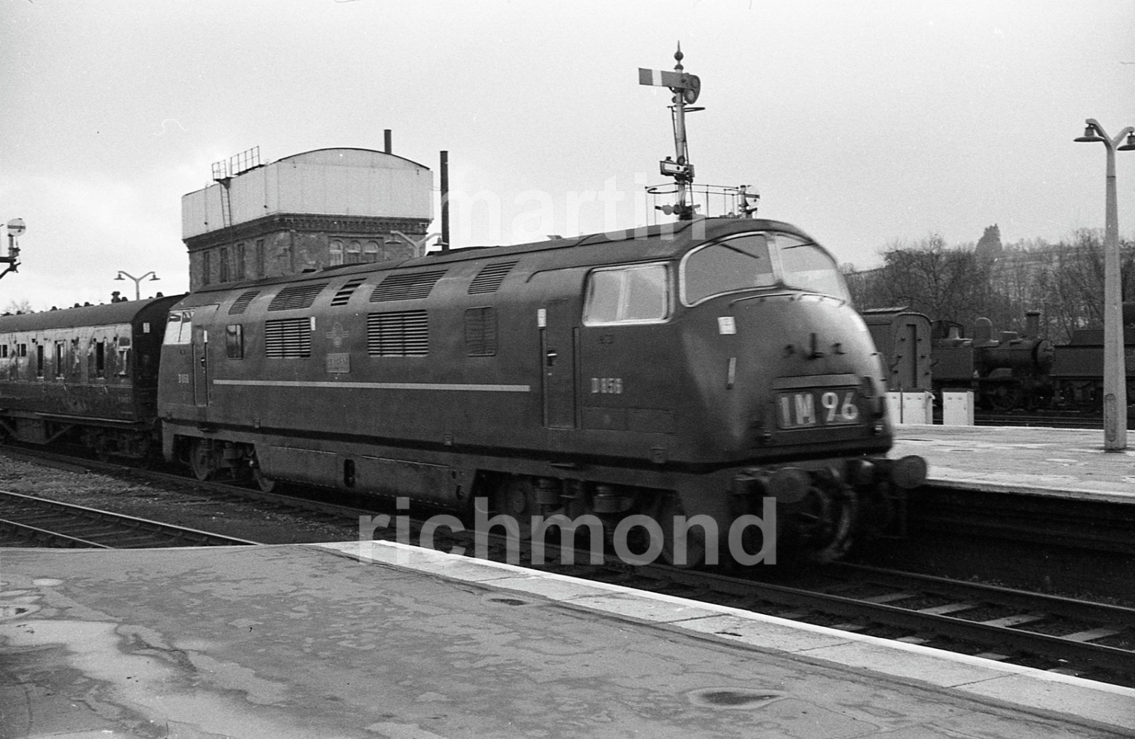 Exeter St. Davids Class 43 Warship D856 Trojan 1960's 35mm Negative ...