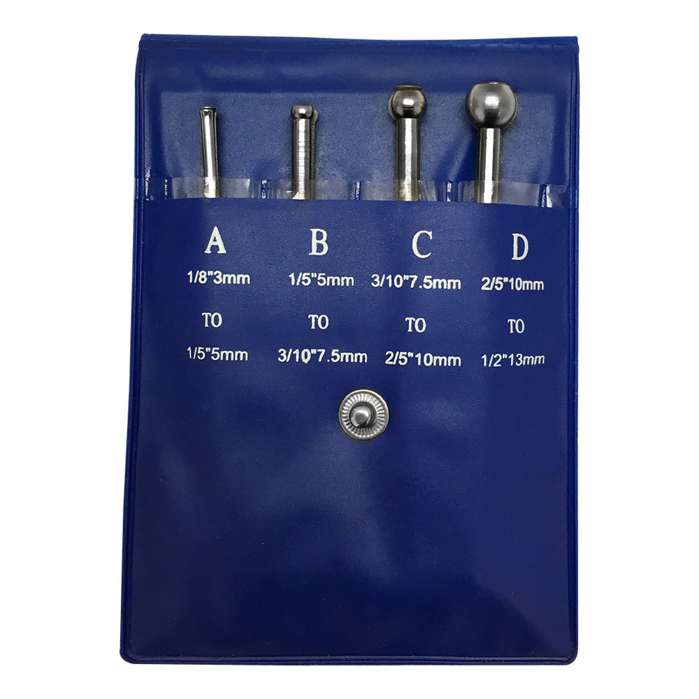 4 Pieces 1/8 Inch-1/2 Inch Full Ball Telescopic Small Hole Bore ...