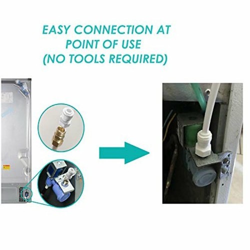 PEX Ice Maker Installation Kit 25 Feet Tubing Appliance Water Lines ...