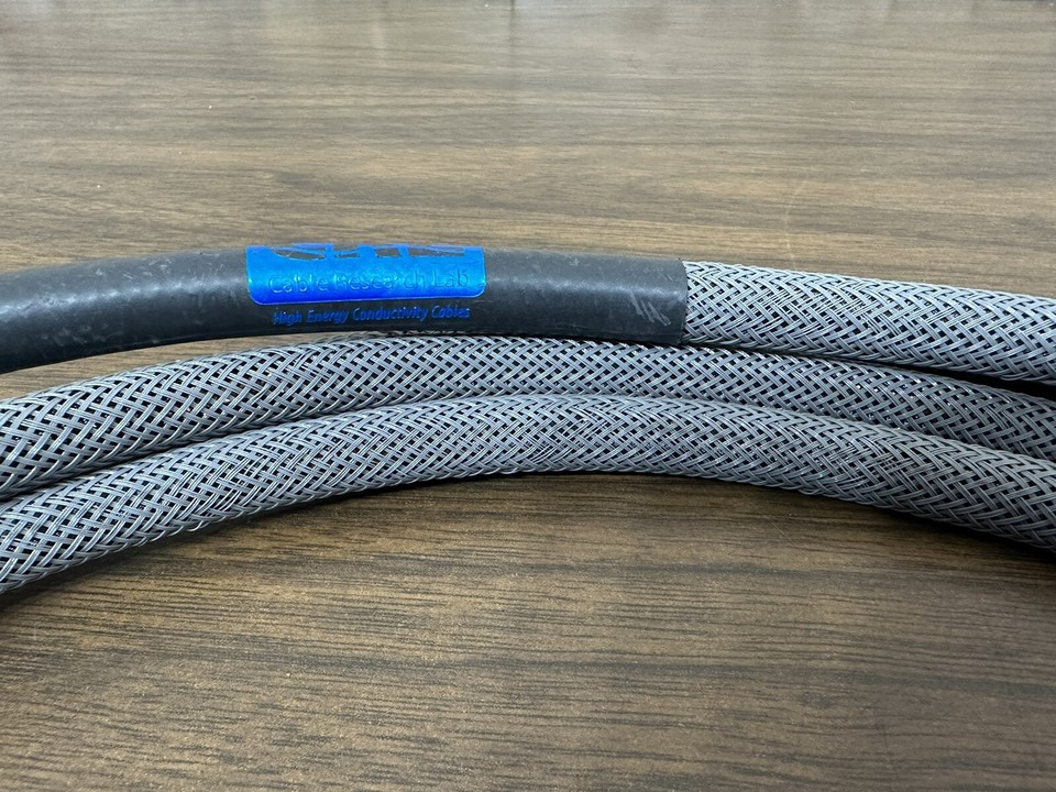 pair CRL Cable Research Labs Audiophile RCA Cables 2meter long | eBay