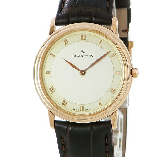 Blancpain Villeret Ultra Slim 0021-3318-55 K18YG watch men TO175107 | eBay