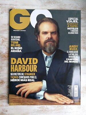 GQ Magazine Latin America Spanish Español July Julio 2019 David Harbour ...