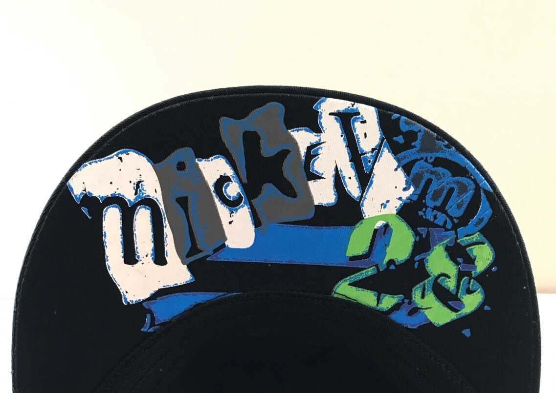 Disney Parks Authentic Mickey Mouse Mohawk Stitched Logo Flex Fit ...