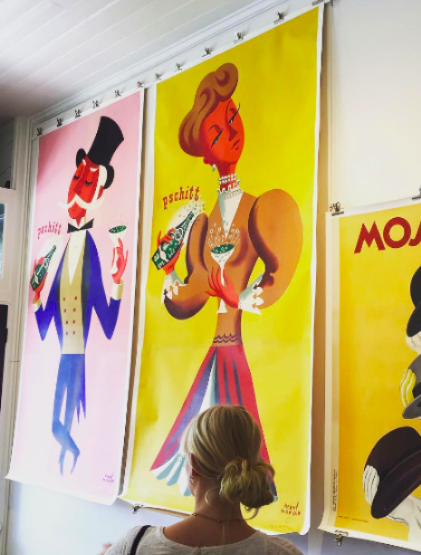 'Pschitt' Perrier Woman by H. MORVAN - Original Vintage French Poster ...