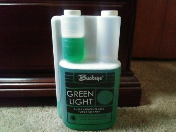 2 Buckeye Green Light Super Concentrated Floor Cleaner .75 Gal Bottles ...