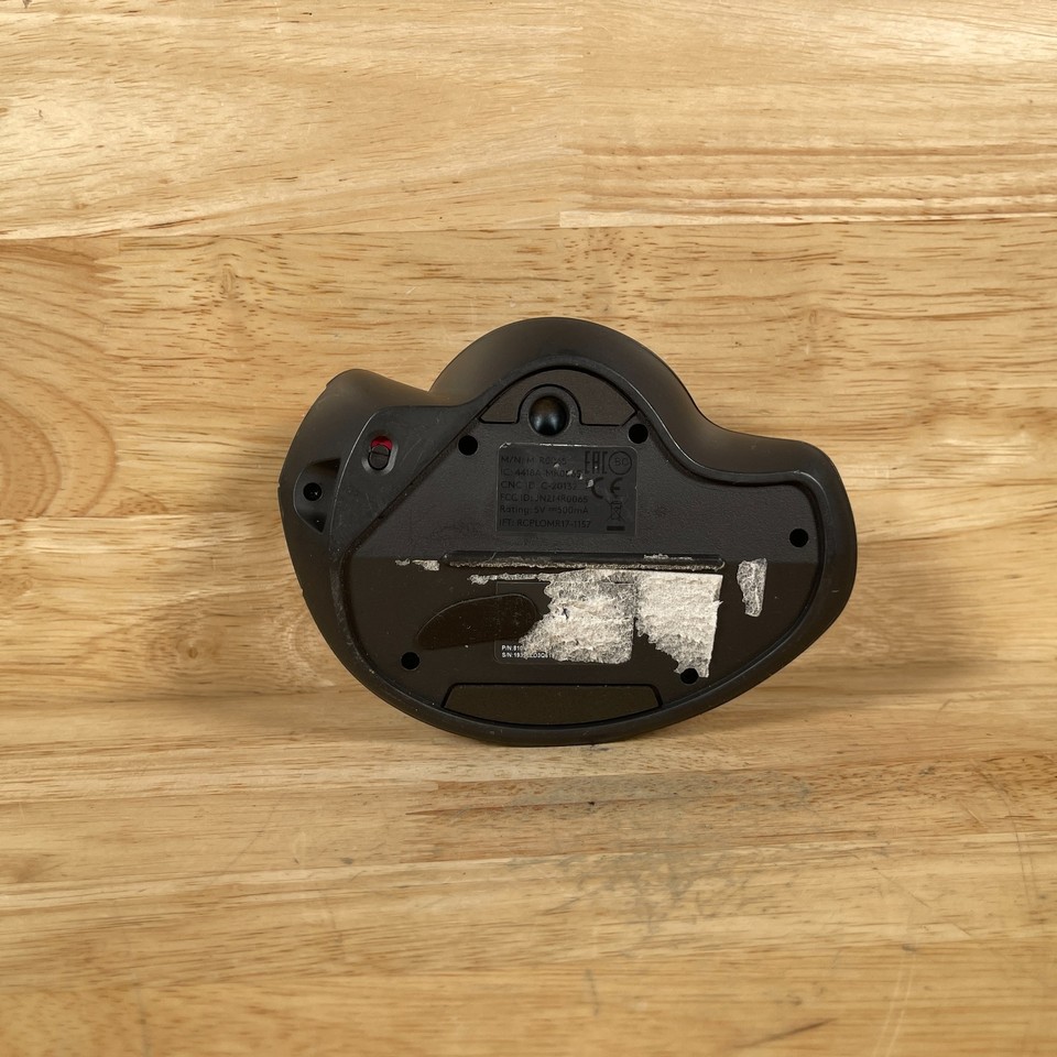 Logitech MX ERGO M-R0065 Black Handheld Wireless USB Adjustable ...