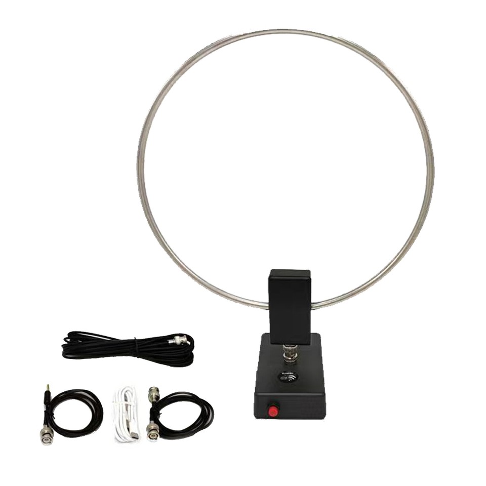 GA-800 Active Loop Antenna Shortwave Antenna 10KHz-159MHz HF Portable ...