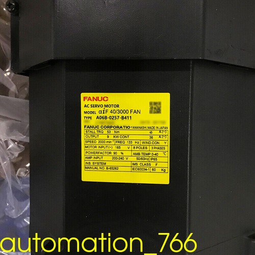 FANUC Servo Motor A06B-0257-B411 Brand New Shipping DHL/FedEX | eBay