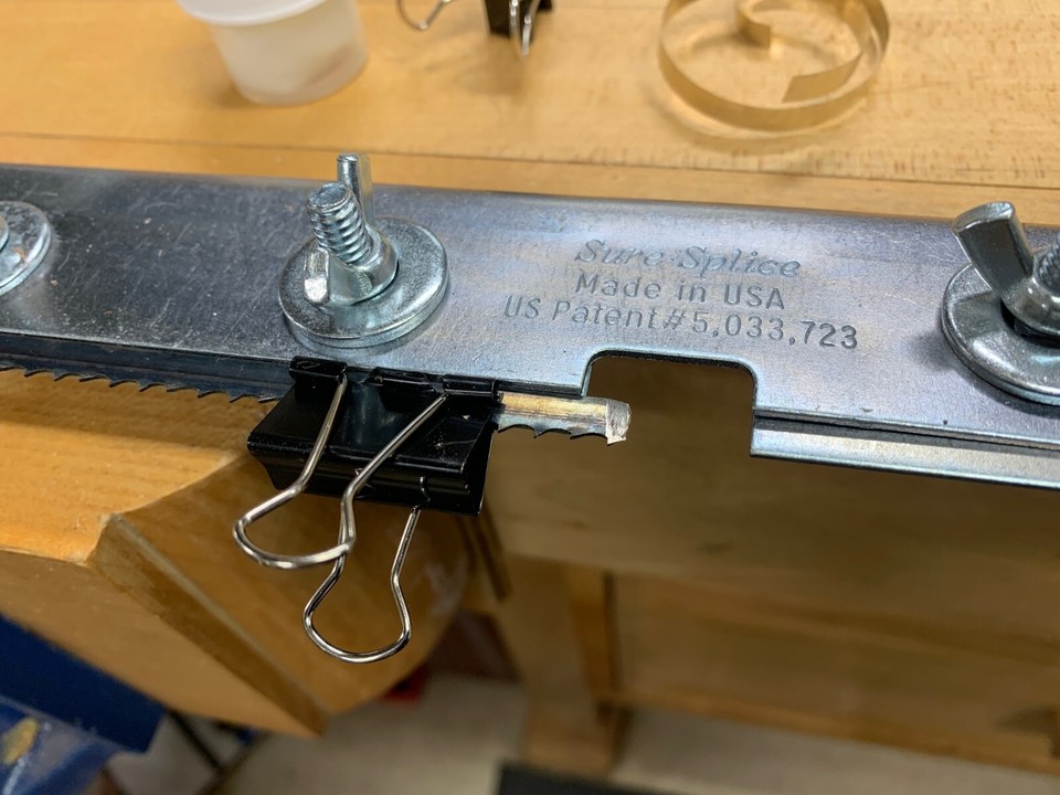 Make or Repair Band Saw Blades with Sure-Splice Kit--Fast Repair Welder ...