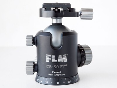 FLM CB-58 FTR Ball Head w/ SRB 60 & Feisol Plate - Quick Release System ...