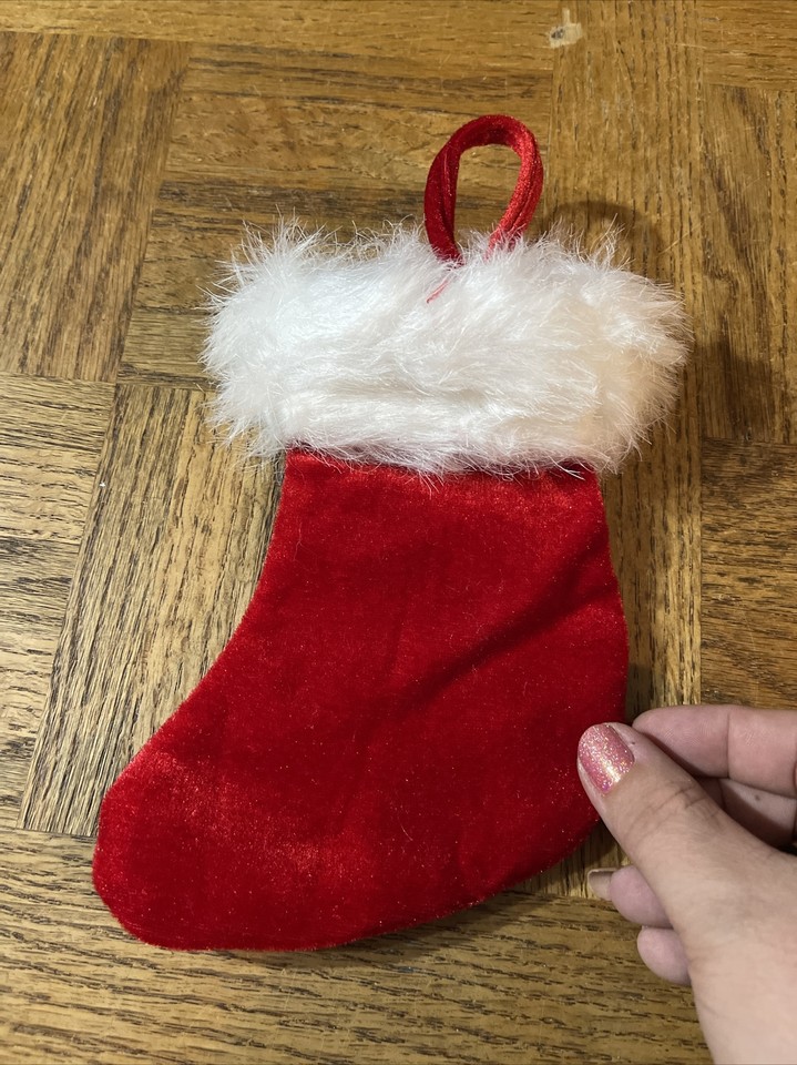 December Home Christmas Mini Stocking | eBay