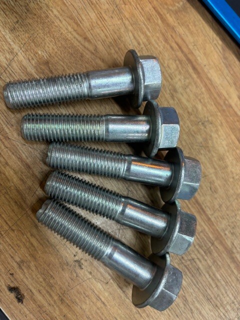 John Deere Bolt 19M7826: Hexagonal Head Flanged Screw, M16 X 70 (8) | eBay