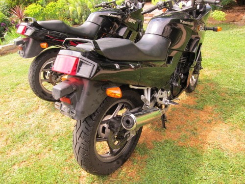 KAWASAKI GPX 250 REAR MASTER BRAKE CALIPER RESERVOIR WRECKING 2007 LOW ...