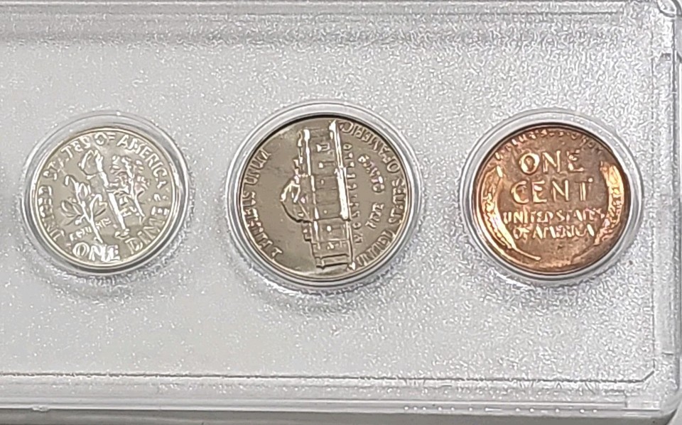1955 US 5-Coin PROOF Set In Case • 90% SILVER • NO OGP • | eBay