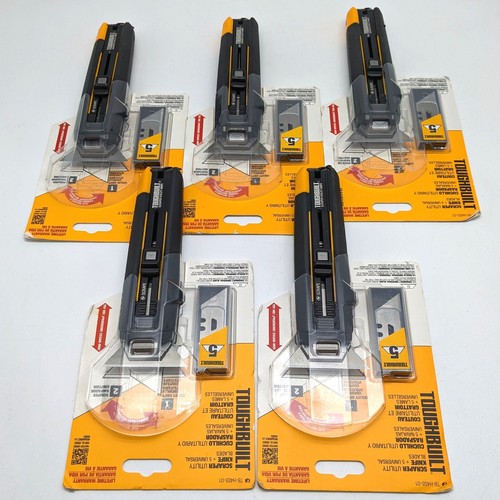 TOUGHBUILT Scraper Utility Knife + 5 Universal Blades 5 Pack | eBay