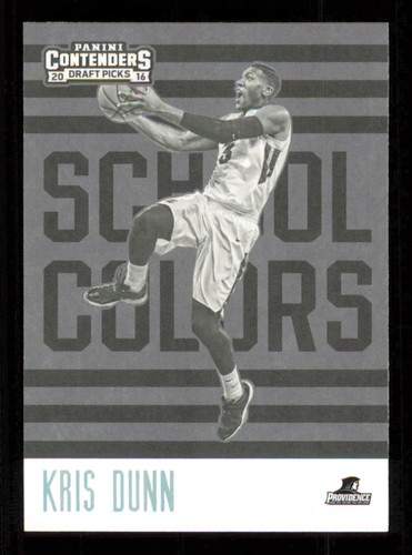 2016-17 Panini Contenders Draft Picks School Colors #6 Kris Dunn ...