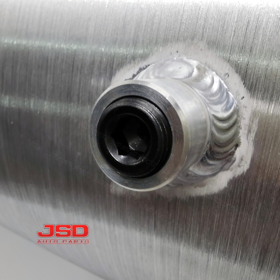 New 11 Gallon 10 x33 End Fill Spun Aluminum Gas Tank / Fuel Tank NPT ...