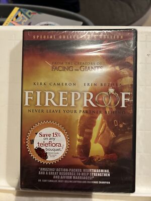 Fireproof (Collector's Edition) - DVD By Kirk Cameron,Erin Betha NeW | eBay