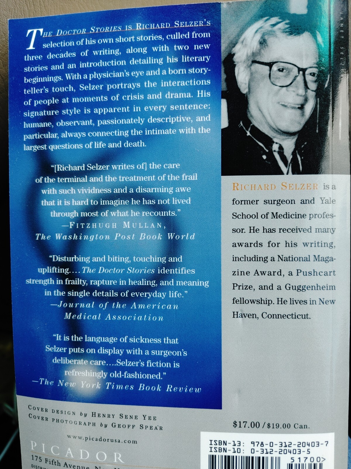 The+Doctor+Stories+by+Richard+Selzer+%281999%2C+Trade+Paperback%2C ...