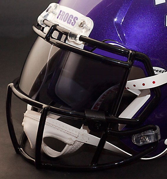 TCU HORNED FROGS NCAA Gameday REPLICA Football Helmet w/ OAKLEY Eye ...