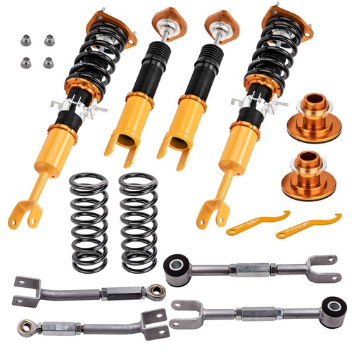 Suspension Coilovers Shock Absorber + Rear Camber Arm for Nissan 350Z ...