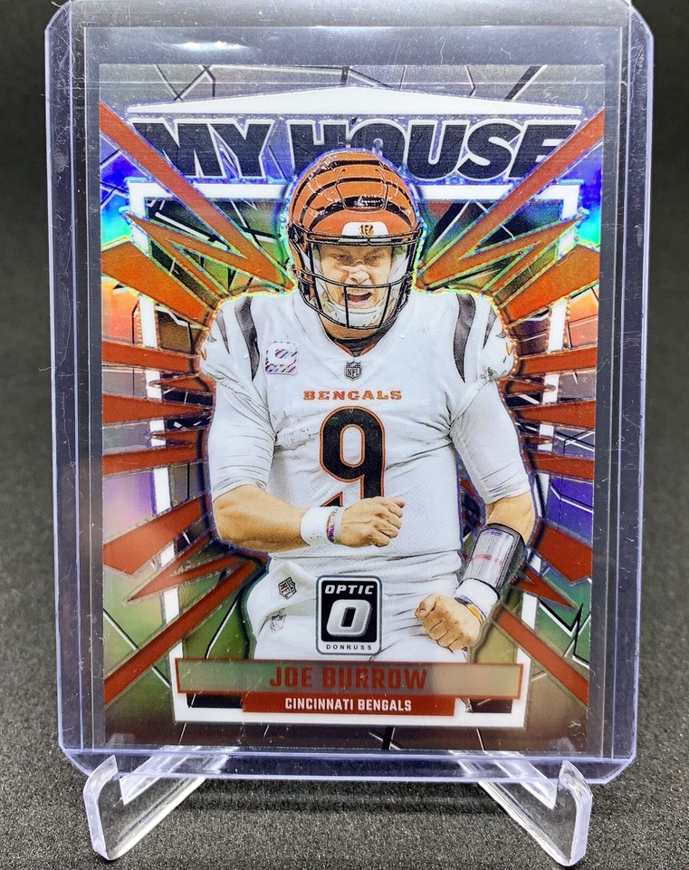 JOE BURROW 👀LOT👀 2023 Zenith Red and Blue 2023 Donruss Optic Holo My ...
