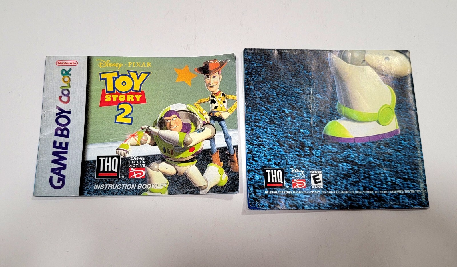 Toy Story 2 | Game Boy Color GBC | Manual & Poster ONLY | eBay