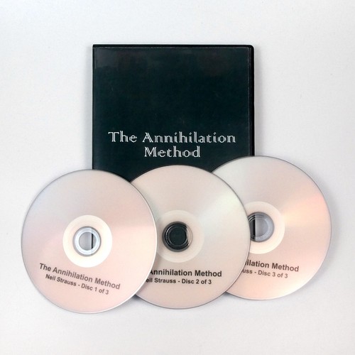 THE ANNIHILATION METHOD 3 DVD Neil Strauss HOW TO PICK UP SEDUCE WOMEN ...