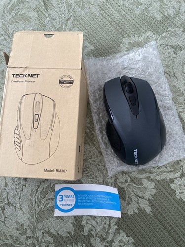 TeckNet BM307 Cordless Wireless Bluetooth Mouse - TESTED | eBay