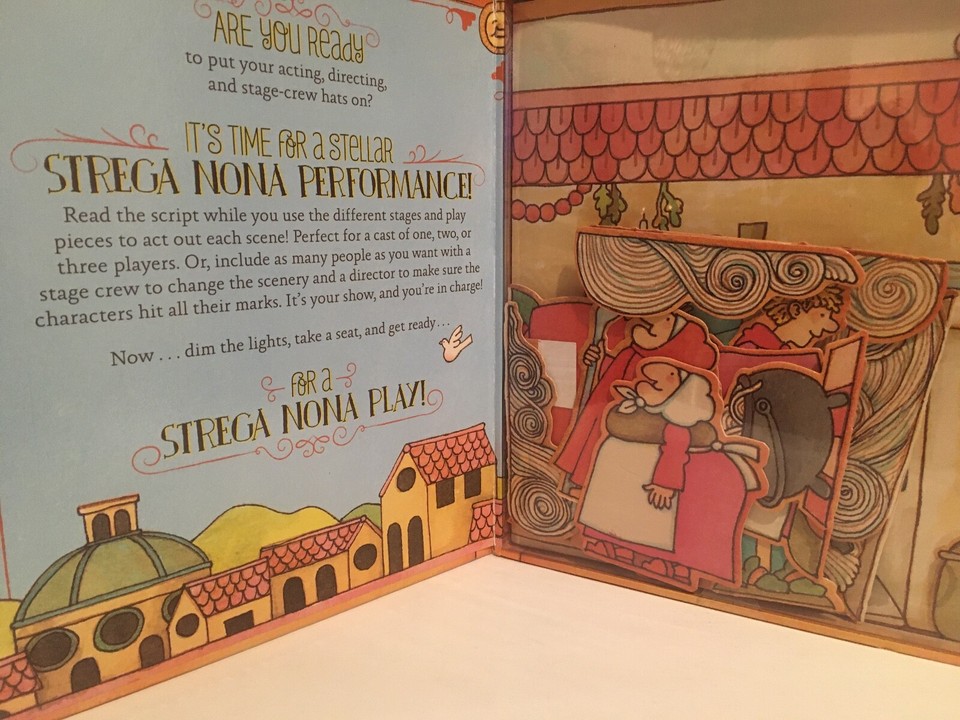 Strega Nona Play Set - by Tomie dePaola - Cut-Out Play Pieces - Create ...