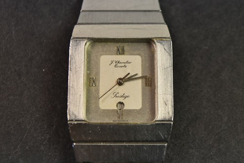 Herrenarmbanduhr von J.Chevalier Quarz Prestige Edelstahl aus Nachlass ...