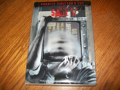 Saw V (DVD, 2009, Widescreen Version; Unrated Director's Cut) Opened ...