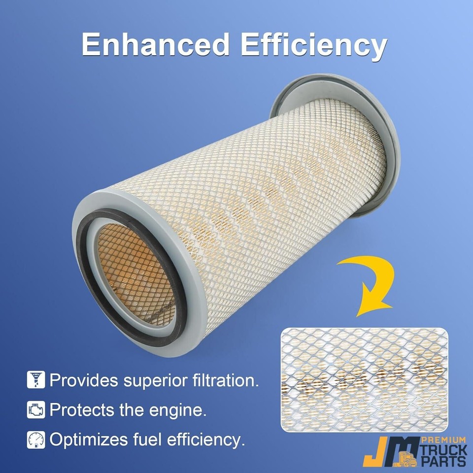 Engine Air Filter For Kenworth Freightliner Peterbilt LAF3551 AF1968 ...