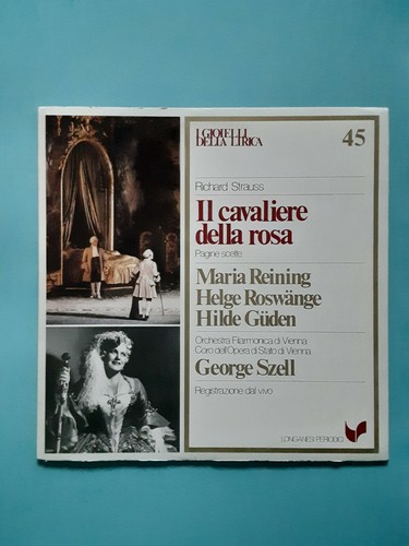 Richard Strauss- II Cavaliere Della Rosa Vinyl 33rpm Lp / VG+ (Italy ...