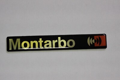 For Replacement Montarbo Logo Badge Crystal Bubble Top Self-adhesive | eBay