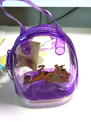 SCOOBY DOO Key Chain Zipper Coin Purse 2003 NEW purple | eBay