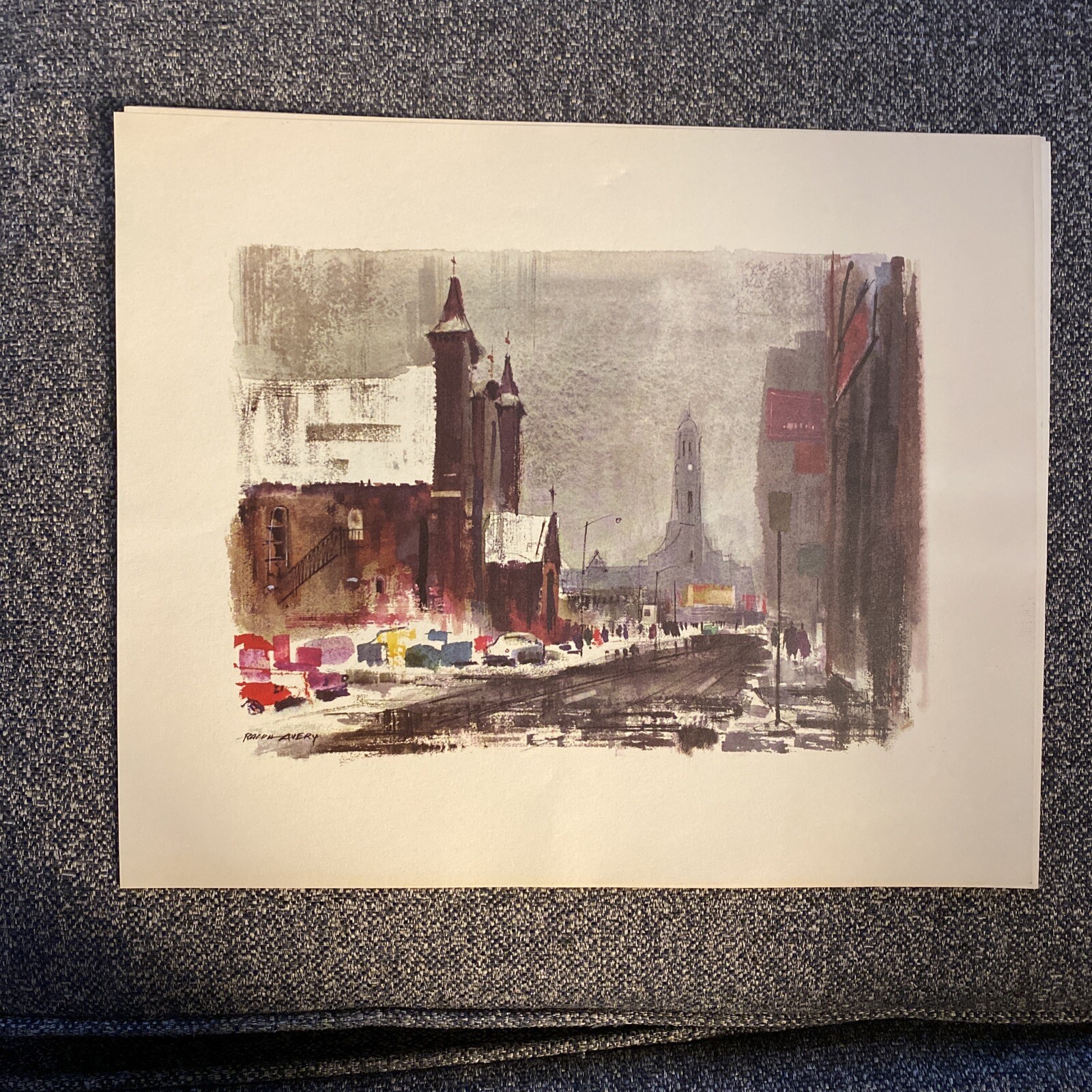 Exceptional Lot of 6 Vintage Ralph Avery Prints - Unframed | eBay