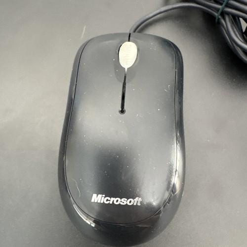 Microsoft Basic Optical Mouse v2.0 USB / PS2 Compatible Black Genuine ...