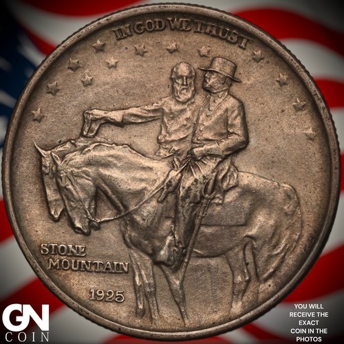 1925 STONE MOUNTAIN Commemorative Half Dollar A4357 | eBay